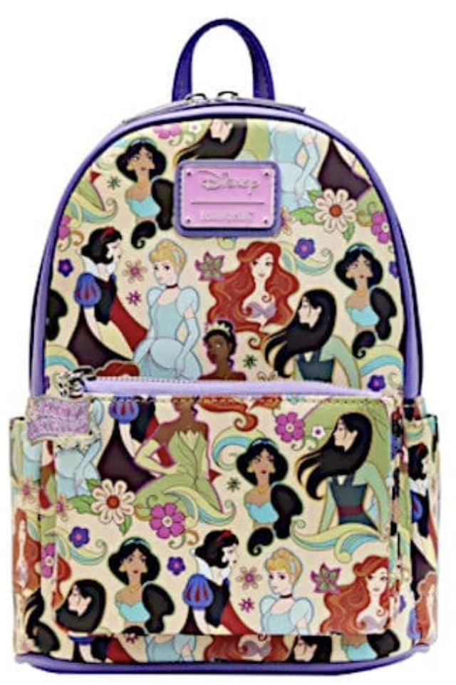 Loungefly Disney Groovy Princess Mini Backpack - Walmart.com