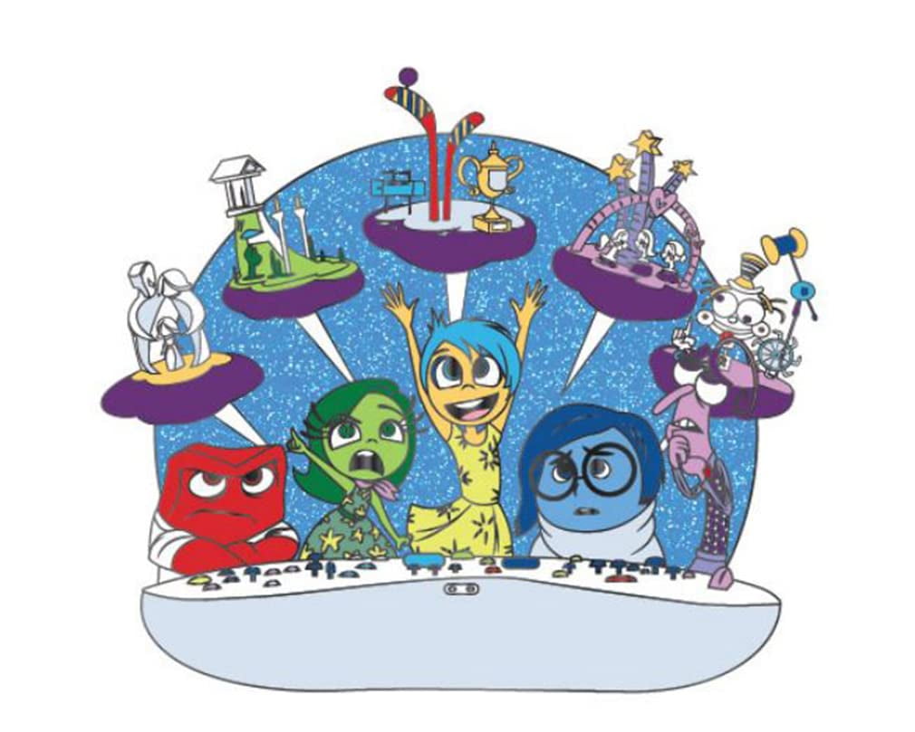 Loungefly Disney Inside Out Control Panel 3 inches Collector Box Pin ...