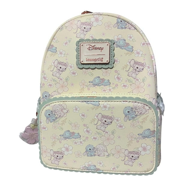 Loungefly Disney Lilo and Stitch Cute Stitch Cherry Blossom Mini ...