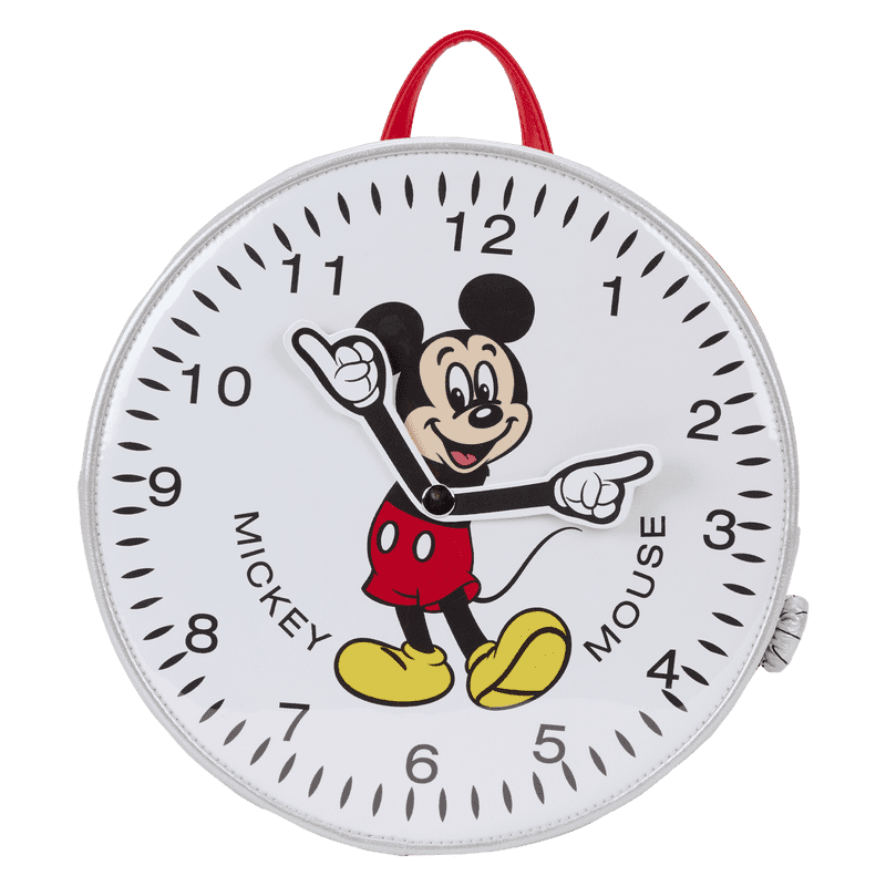 Loungefly: Disney Mickey Mouse Clock Mini Backpack – Stylish, Compact ...