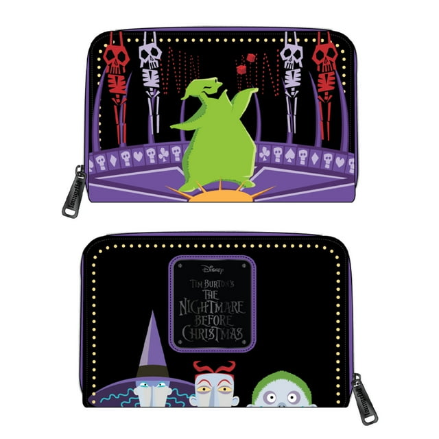Loungefly: Disney: NBC - Lock Shock Barrel Oogie Boogie Zip Around ...