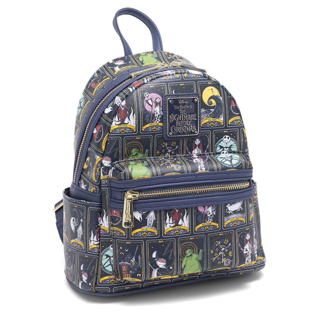 Loungefly Disney Nightmare Before Christmas Allover Print Tarot Mini ...
