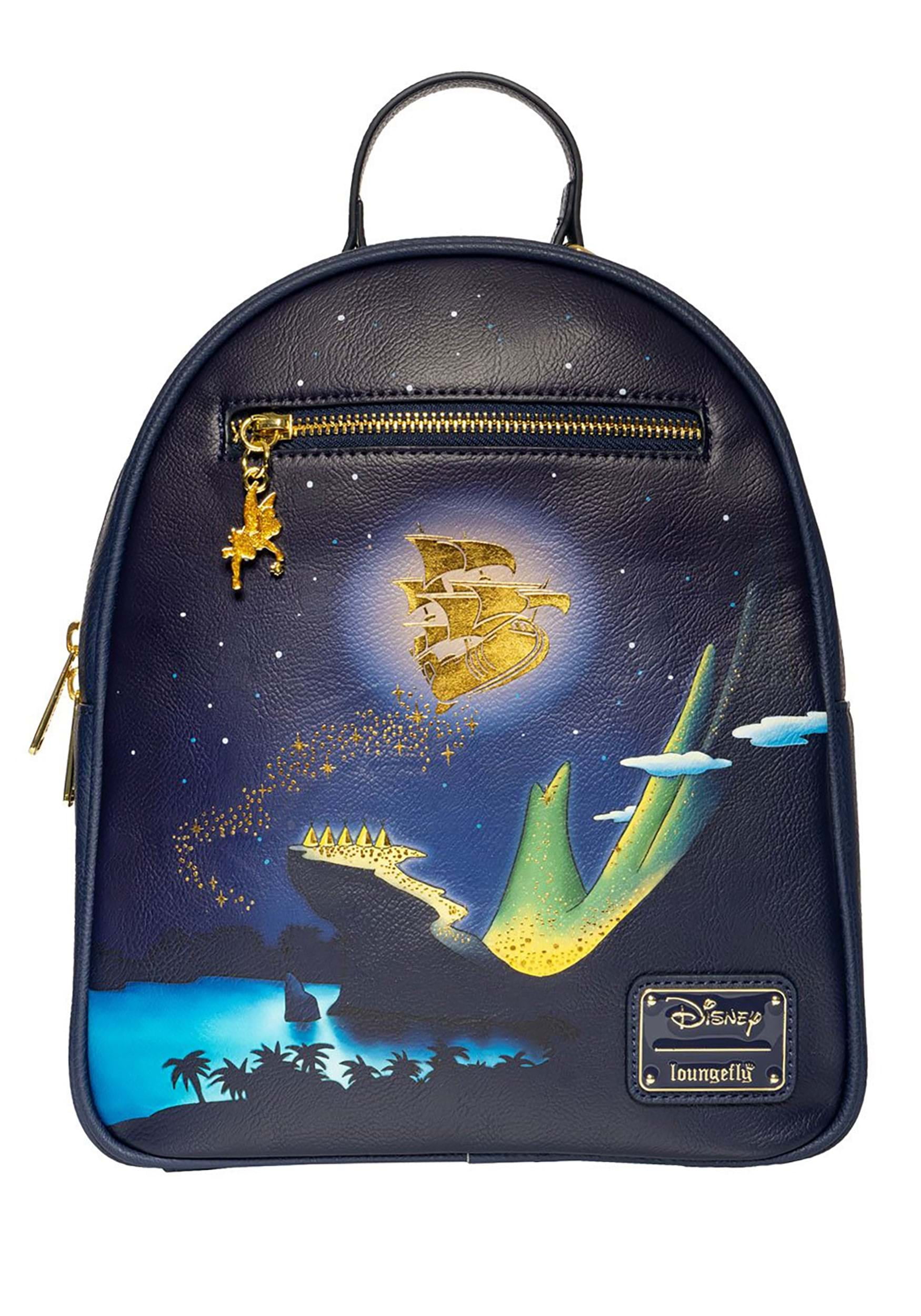 Loungefly Disney Peter Pan Flying Jolly Roger Mini Backpack - Walmart.com