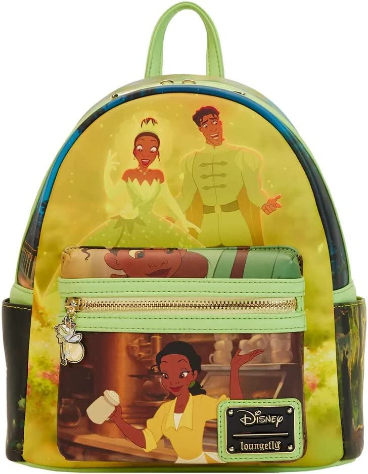 Loungefly: Disney Princess And Frog Mini Backpack – Stylish, Compact ...
