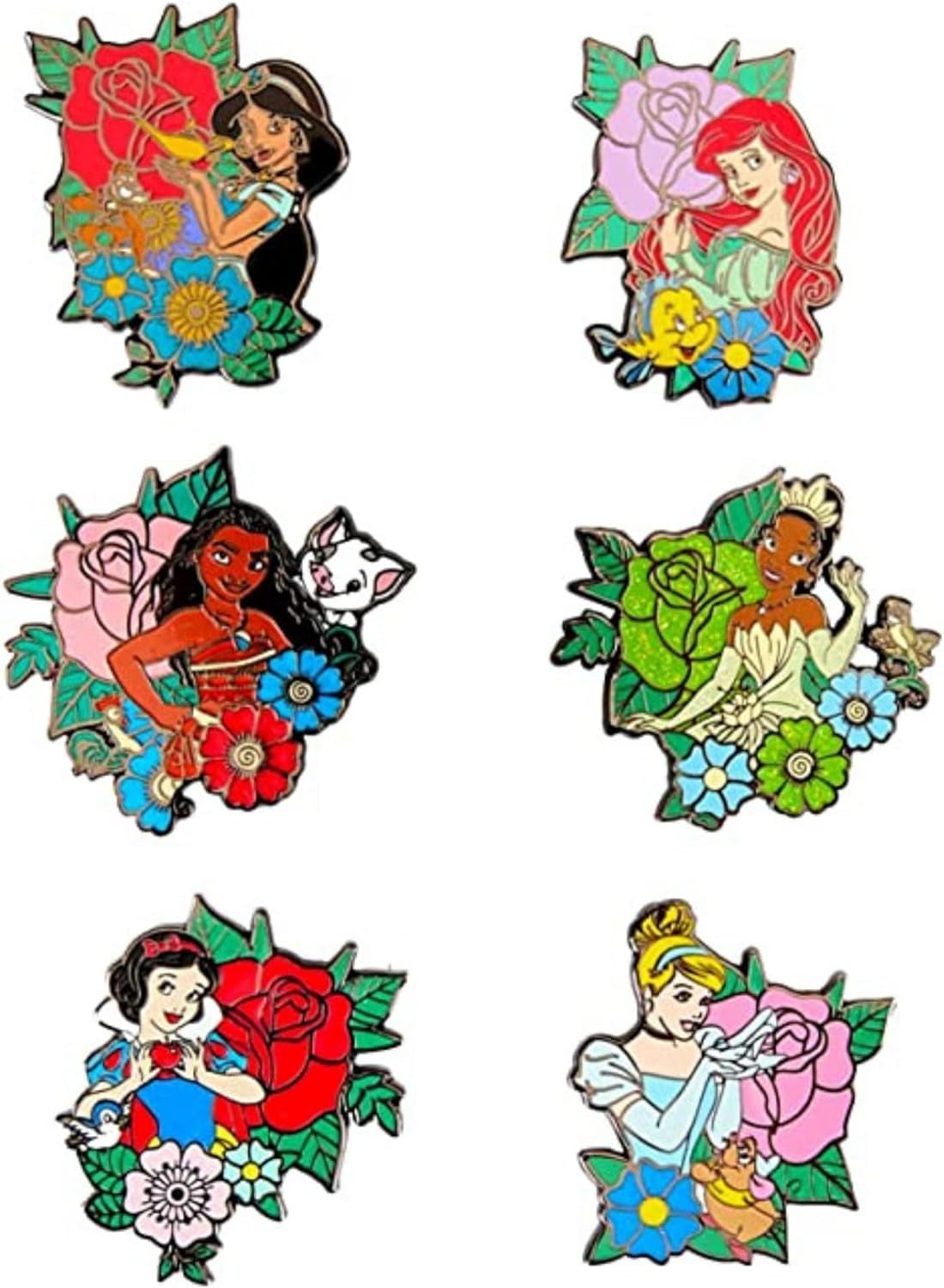 Loungefly Disney Princess Blind Box Collectible Lapel Pin, Individually ...