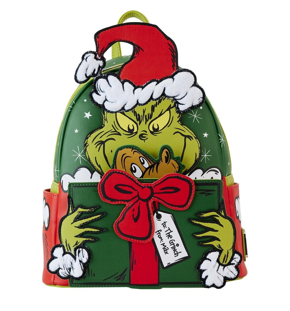 Loungefly Dr. Seuss' How the Grinch Stole Christmas! Santa Cosplay Mini ...