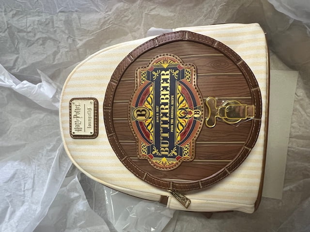 Loungefly Harry Potter Butterbeer Scented Mini Backpack - Walmart.com