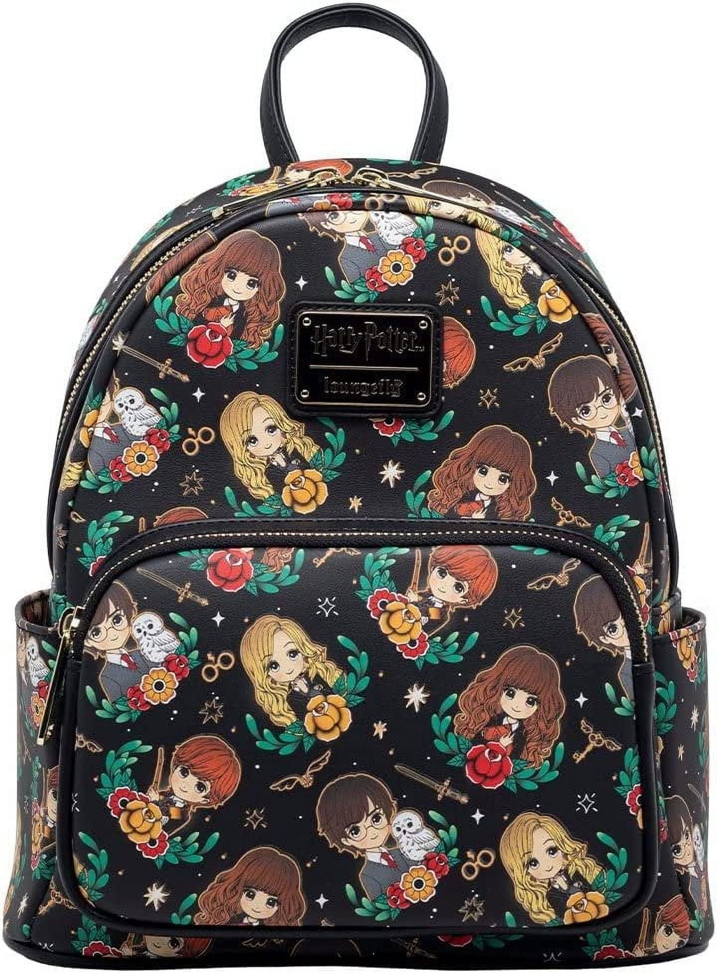 Loungefly Harry Potter Glow In The Dark Kawaii Mini Backpack - Walmart.com