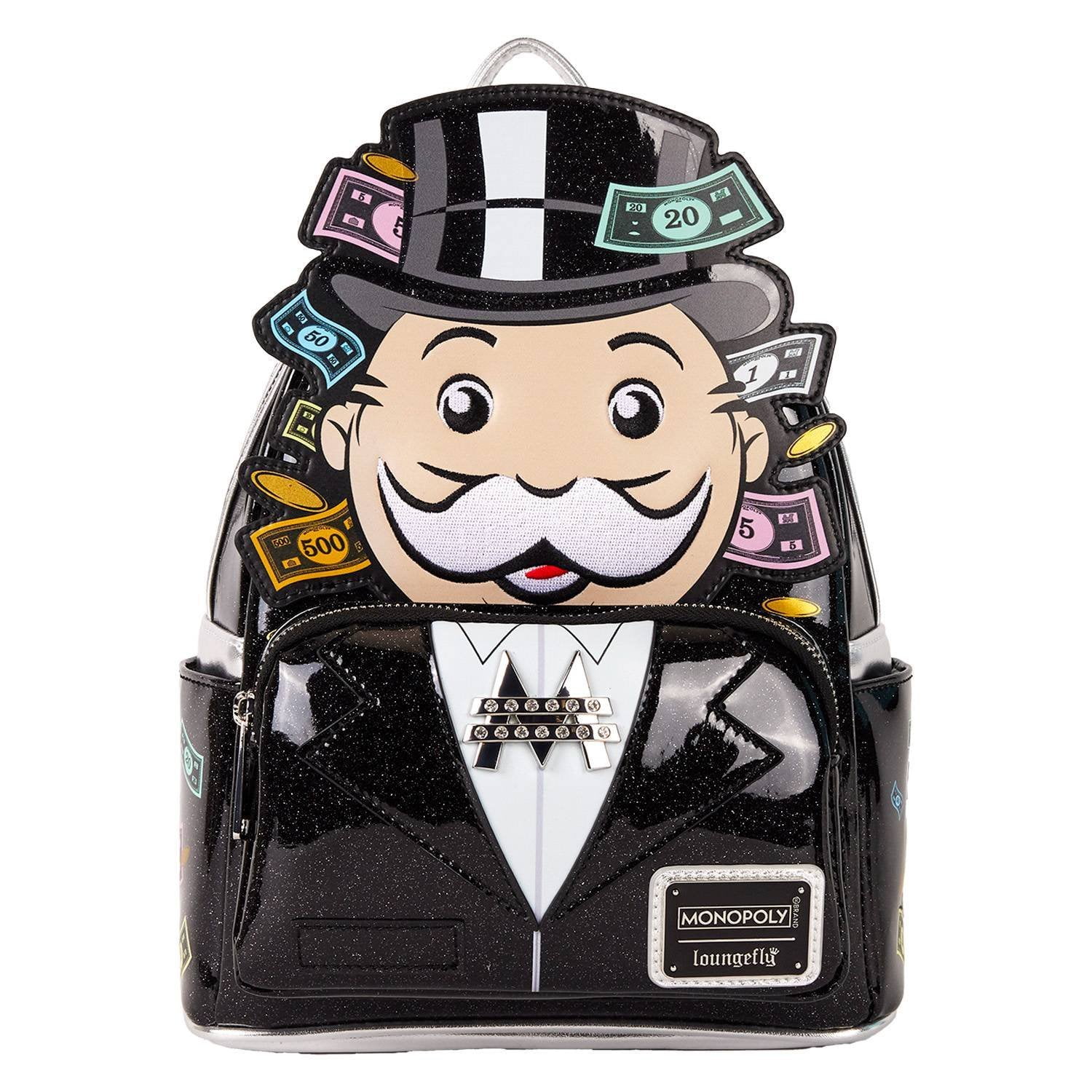 Loungefly Hasbro Monopoly Pennybags Mini Backpack - Walmart.com