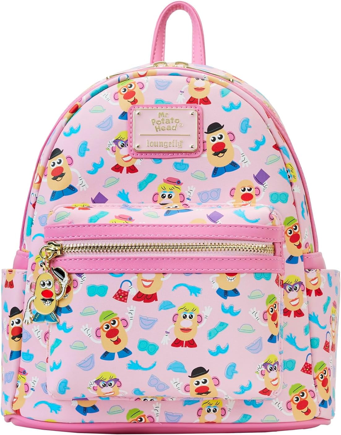Loungefly Hasbro Mr. and Mrs. Potato Head All Over Print Mini Backpack ...