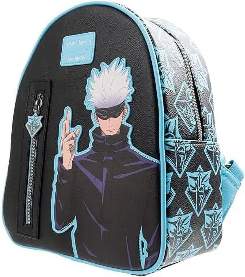 Loungefly Jujutsu Kaisen Mini Backpack, Satoru Gojo Design, Faux ...