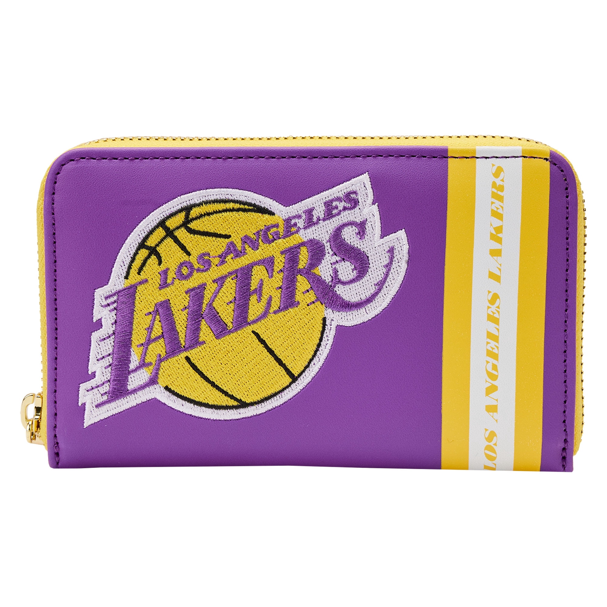 Loungefly Vegan Leather Los Angeles Lakers Zip-Around Wallet with ...