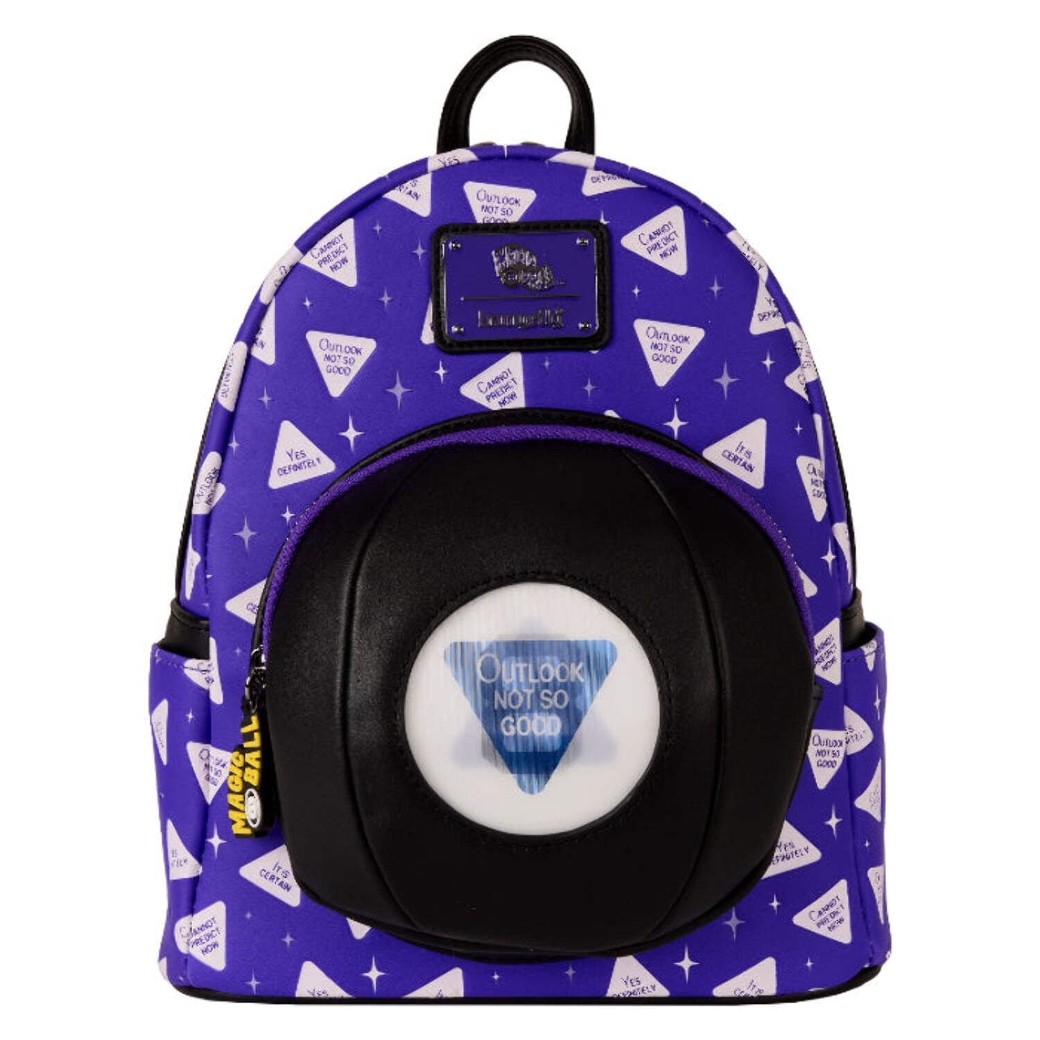 Loungefly Mattel Magic 8 Ball Lenticular Mini Backpack - Walmart.com