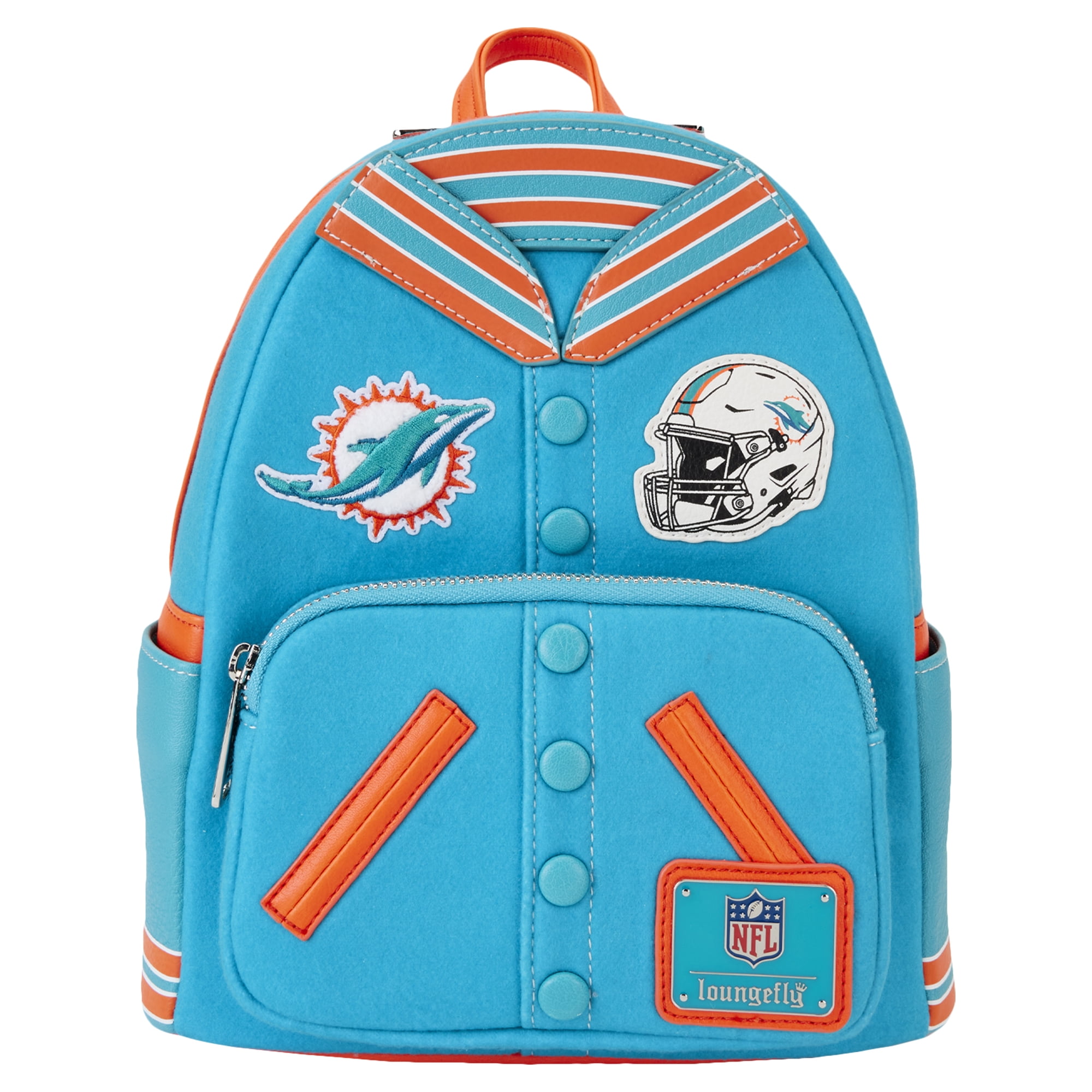 Loungefly Miami Dolphins Varsity Mini Backpack - Walmart.com