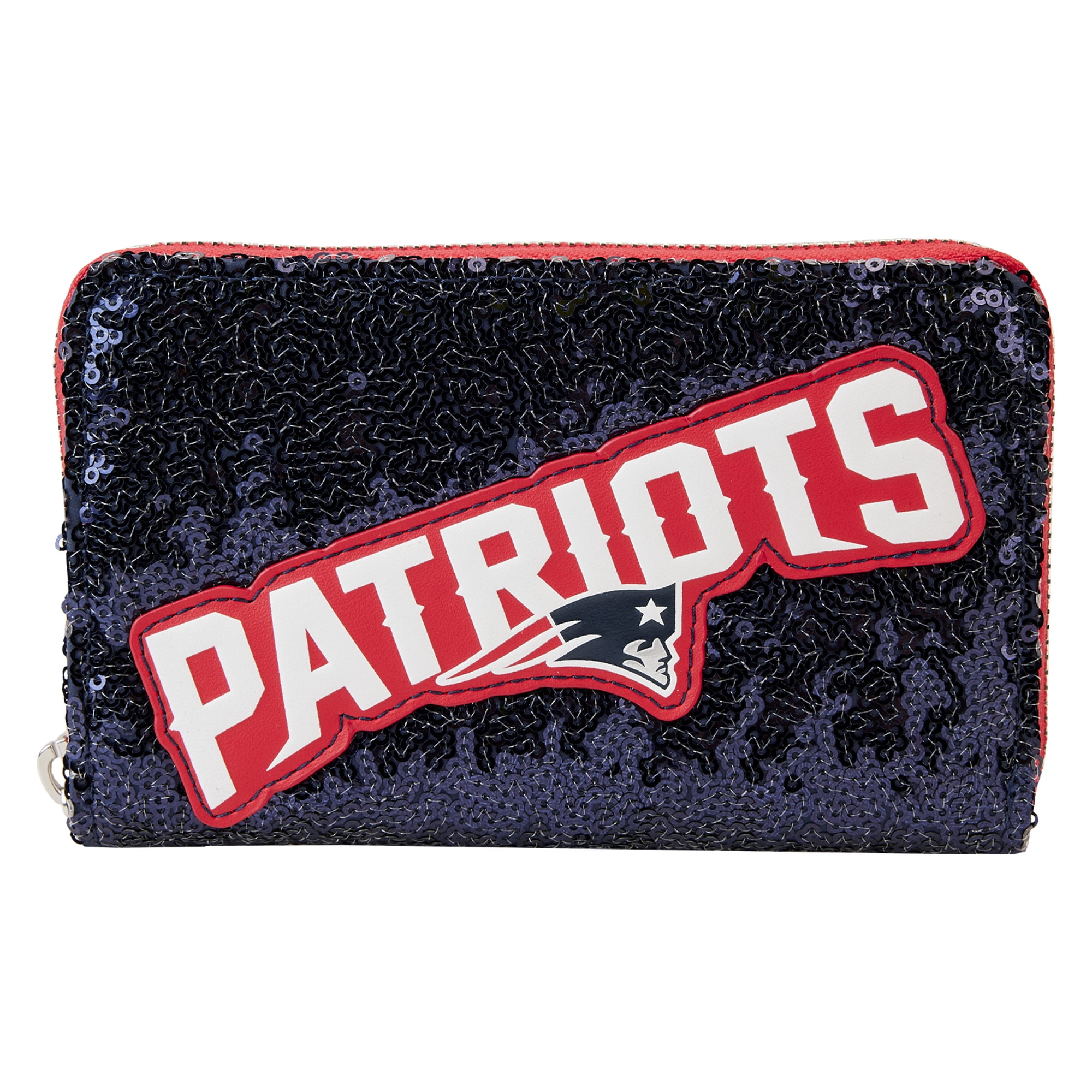 Loungefly New England Patriots Sequin Zip-Around Wallet - Walmart.com