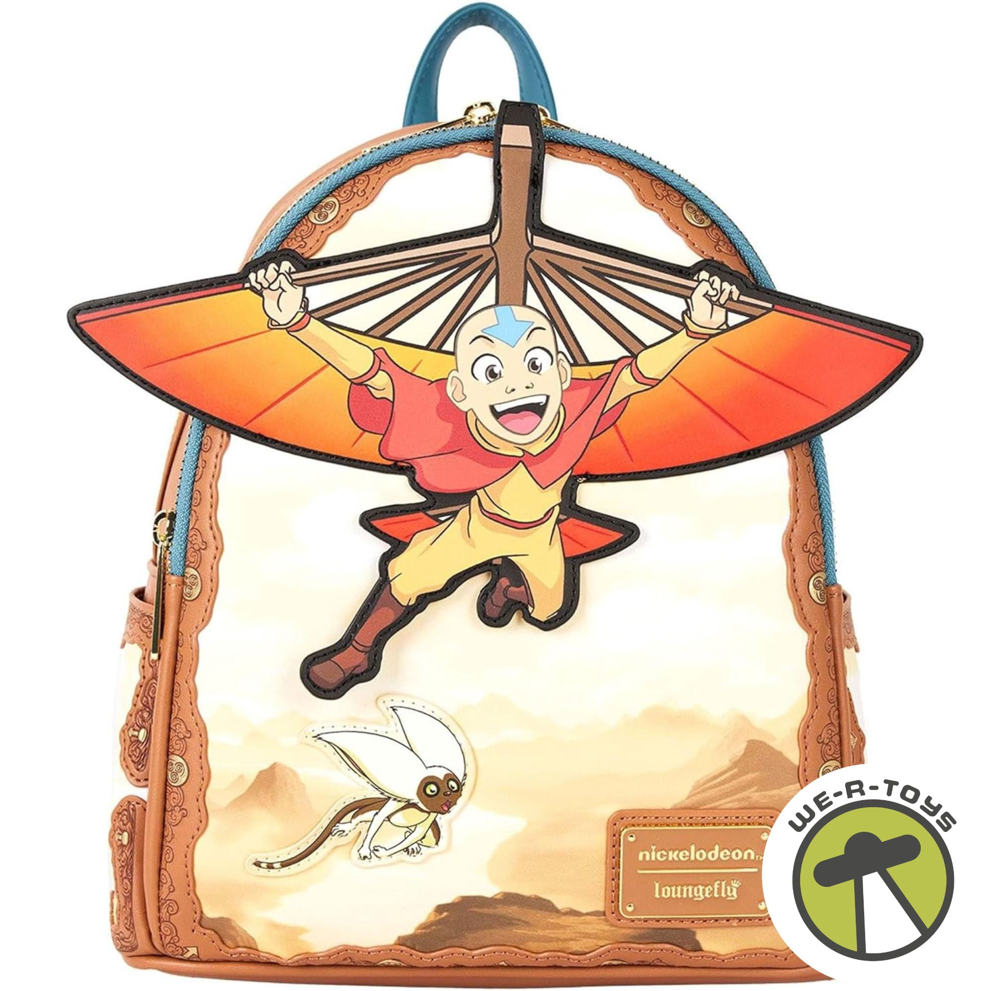 Avatar The Last Airbender Aang Glider Staff Mini Backpack Loungefly ...
