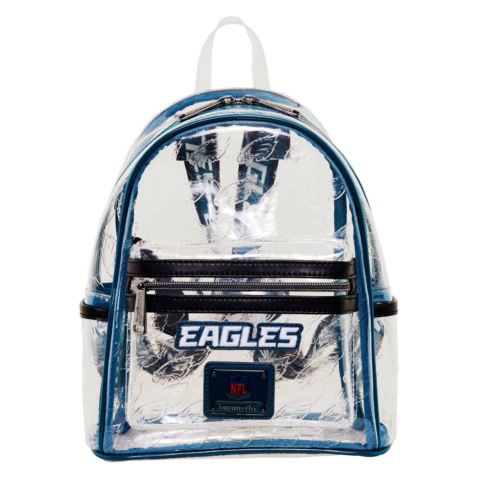 Loungefly Philadelphia Eagles Clear Mini Backpack - Walmart.com