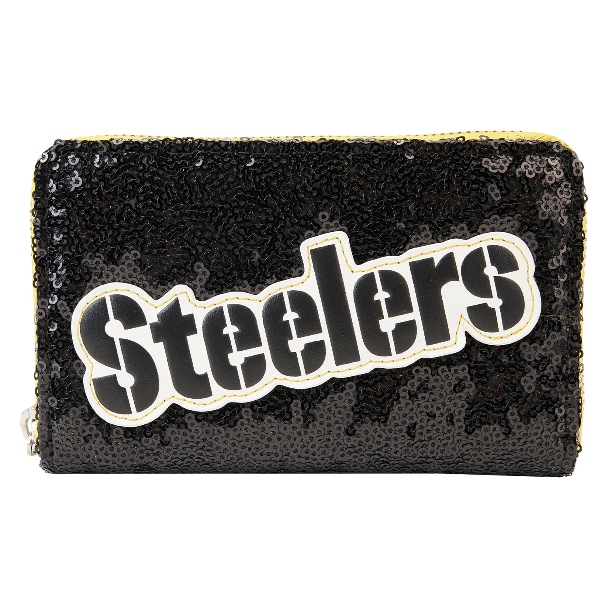 Loungefly Pittsburgh Steelers Sequin Zip-Around Wallet - Walmart.com