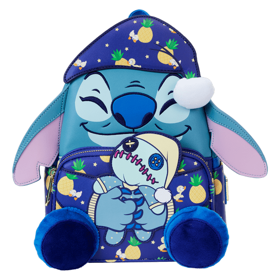 Loungefly SDCC Bedtime Stitch Glow Mini Backpack - Walmart.com