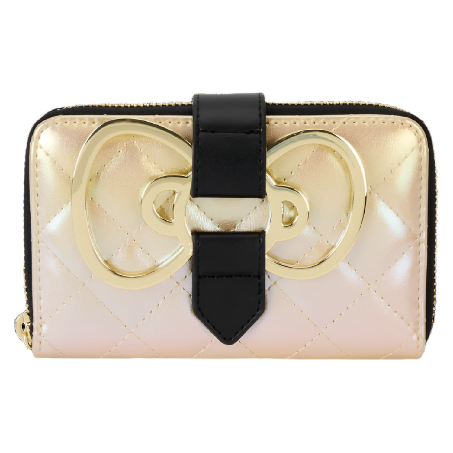 Loungefly Sanrio Hello Kitty 50th Anniversary Gold Zip Around Wallet ...