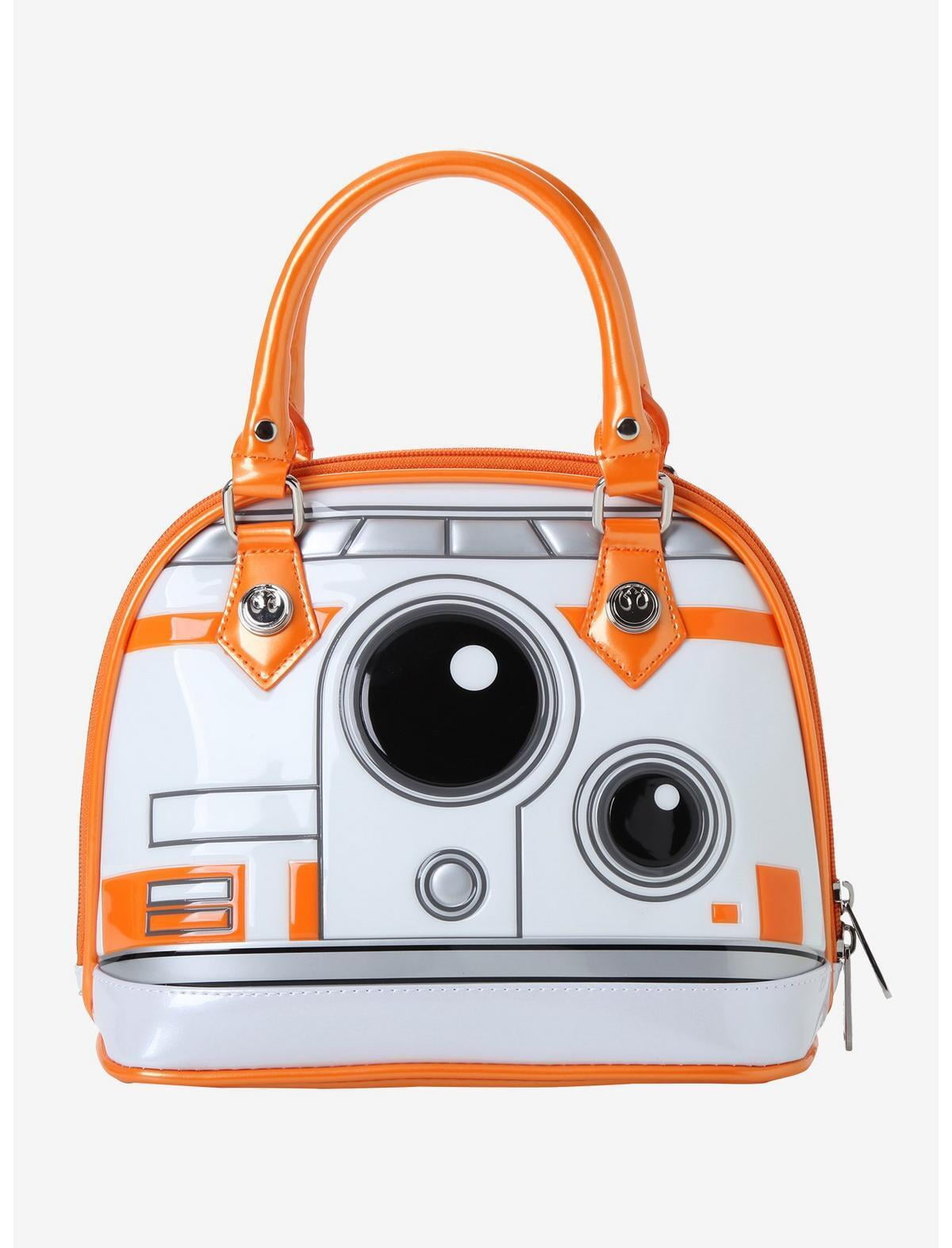 Loungefly Star Wars BB8 OG Heart Logo Top Handle Satchel Purse Bag NEW ...