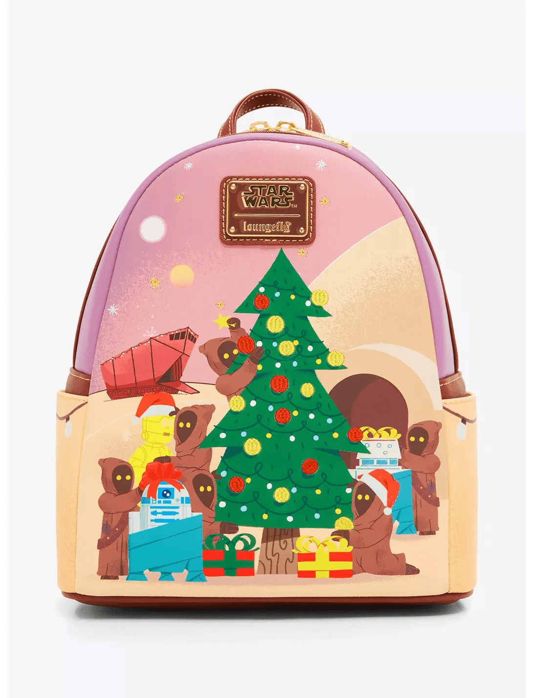 Loungefly Star Wars Jawa Christmas Tree Mini Backpack - Walmart.com