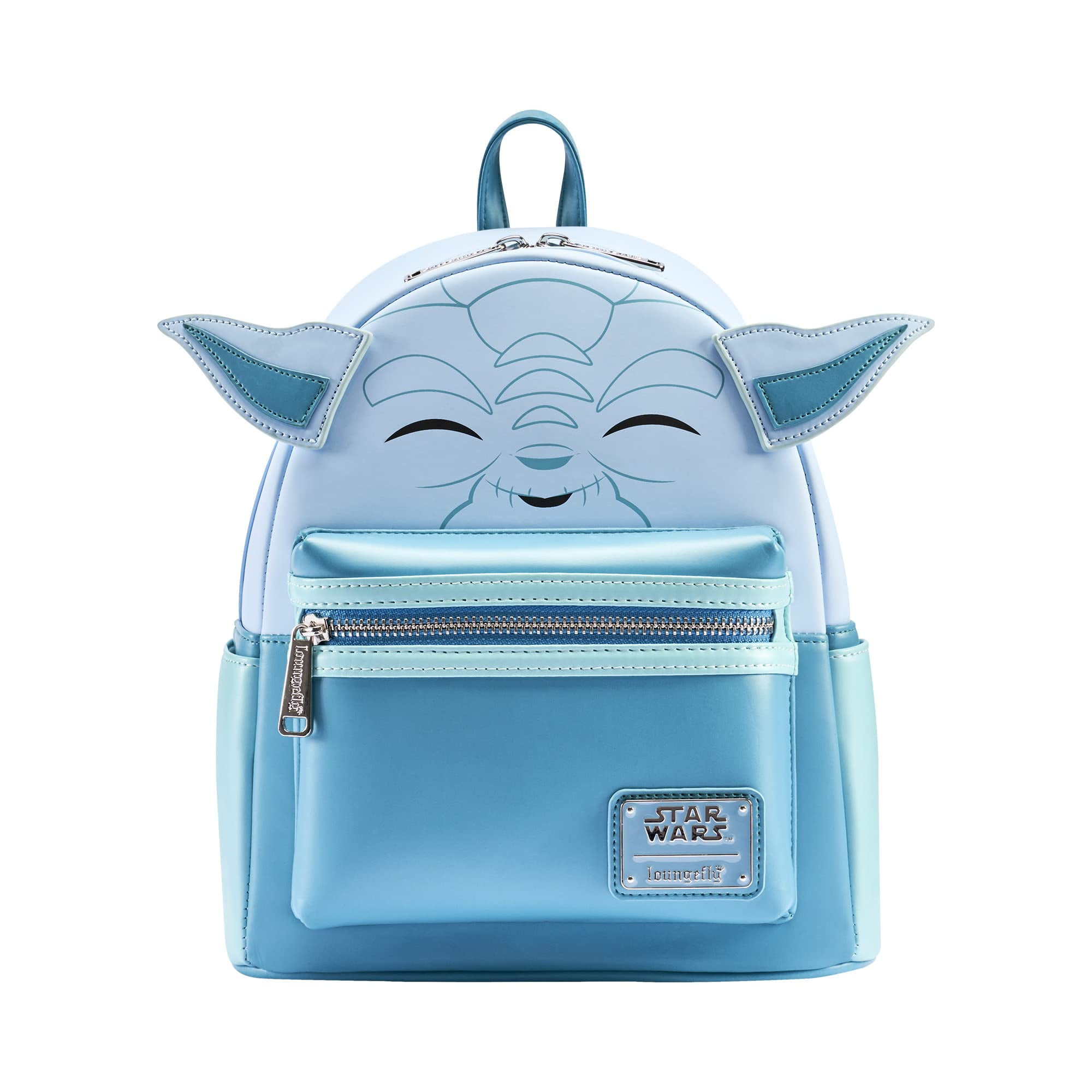 Loungefly Star Wars: Yoda Hologram Mini Backpack, Glow in the Dark ...