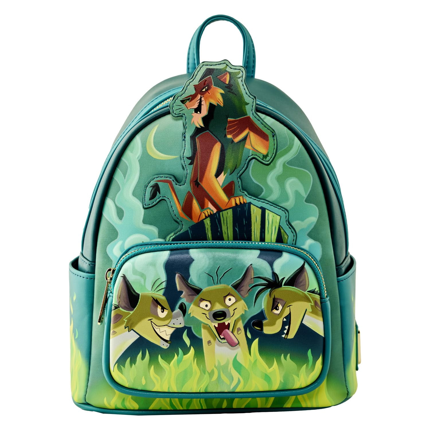 Loungefly Villains: Lion King - Scar Glow in The Dark Mini-Backpack ...