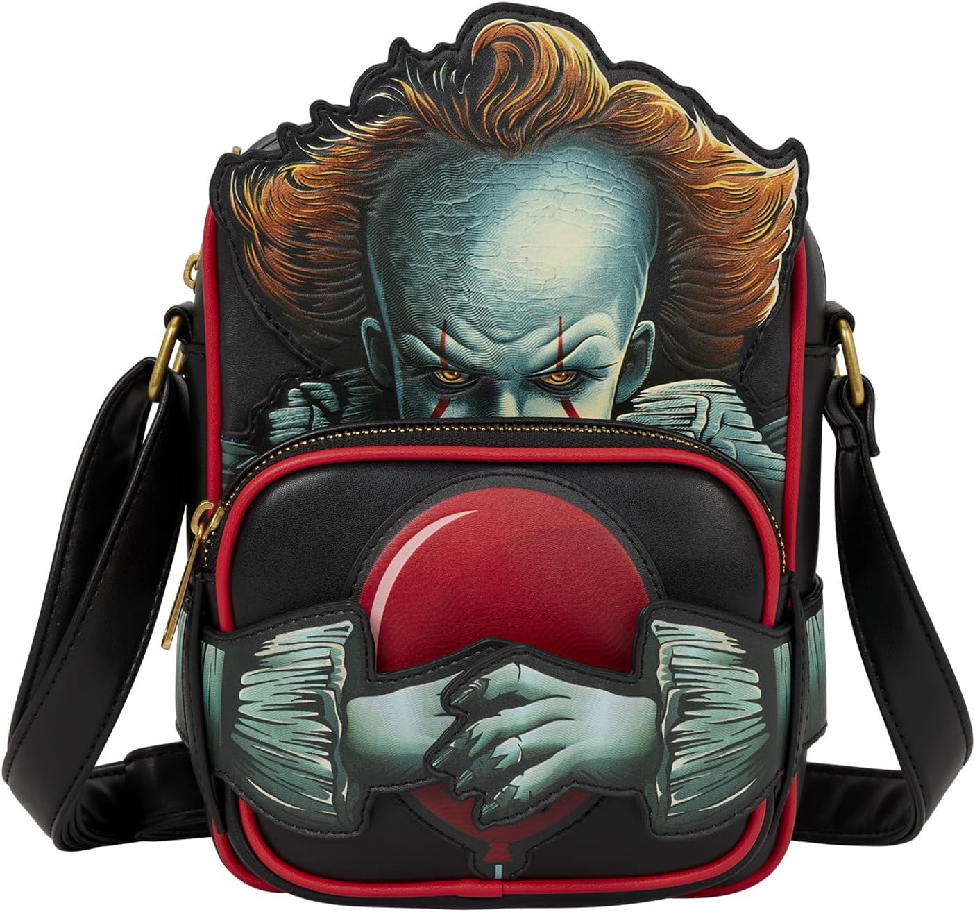 Loungefly Warner Bros It Pennywise Crossbuddies Bag - Walmart.com