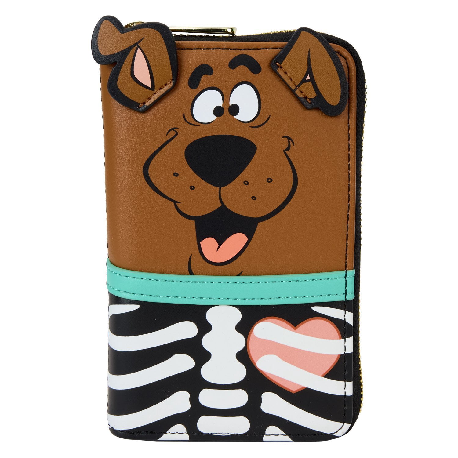 Loungefly Warner Brothers Scooby-Doo Skeleton Scooby Cosplay Zip-Around ...