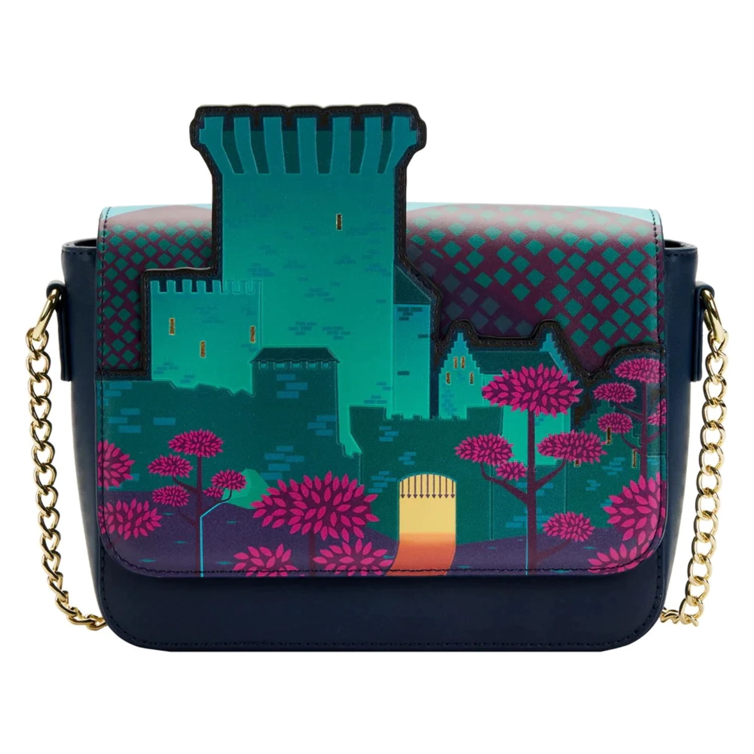 Loungefly Disney Brave Princess Merida Castle Crossbody Bag - Walmart.com