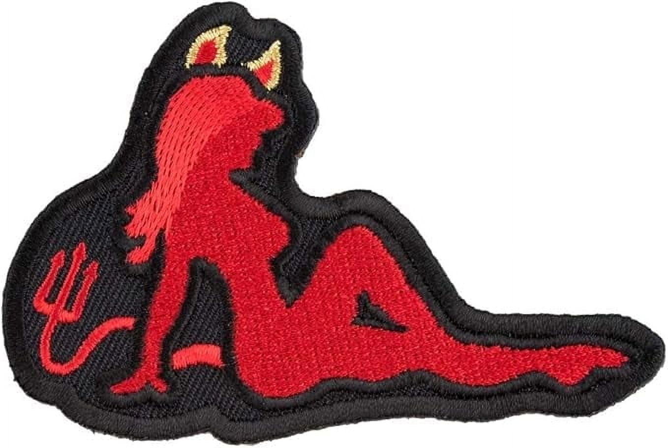 Lounging Sexy Red Devil Patch, Ladies Patches - Walmart.com