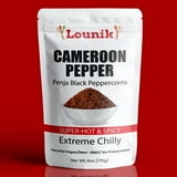 Lounik Cameroon Pepper/ Penja Black Peppercorns Super-Hot & Spicy ...