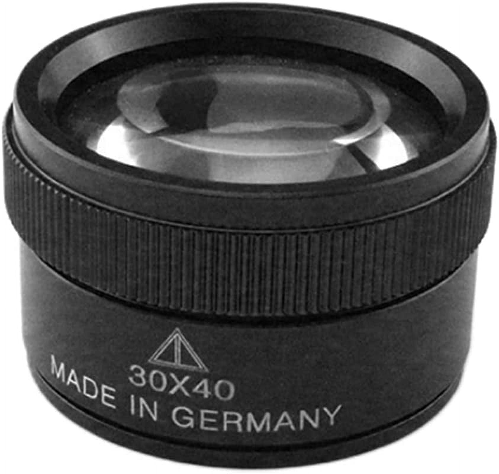 Loupes 30x Jewelers Loupe Glass Monocle Eye Portable Pocket Magnifier ...