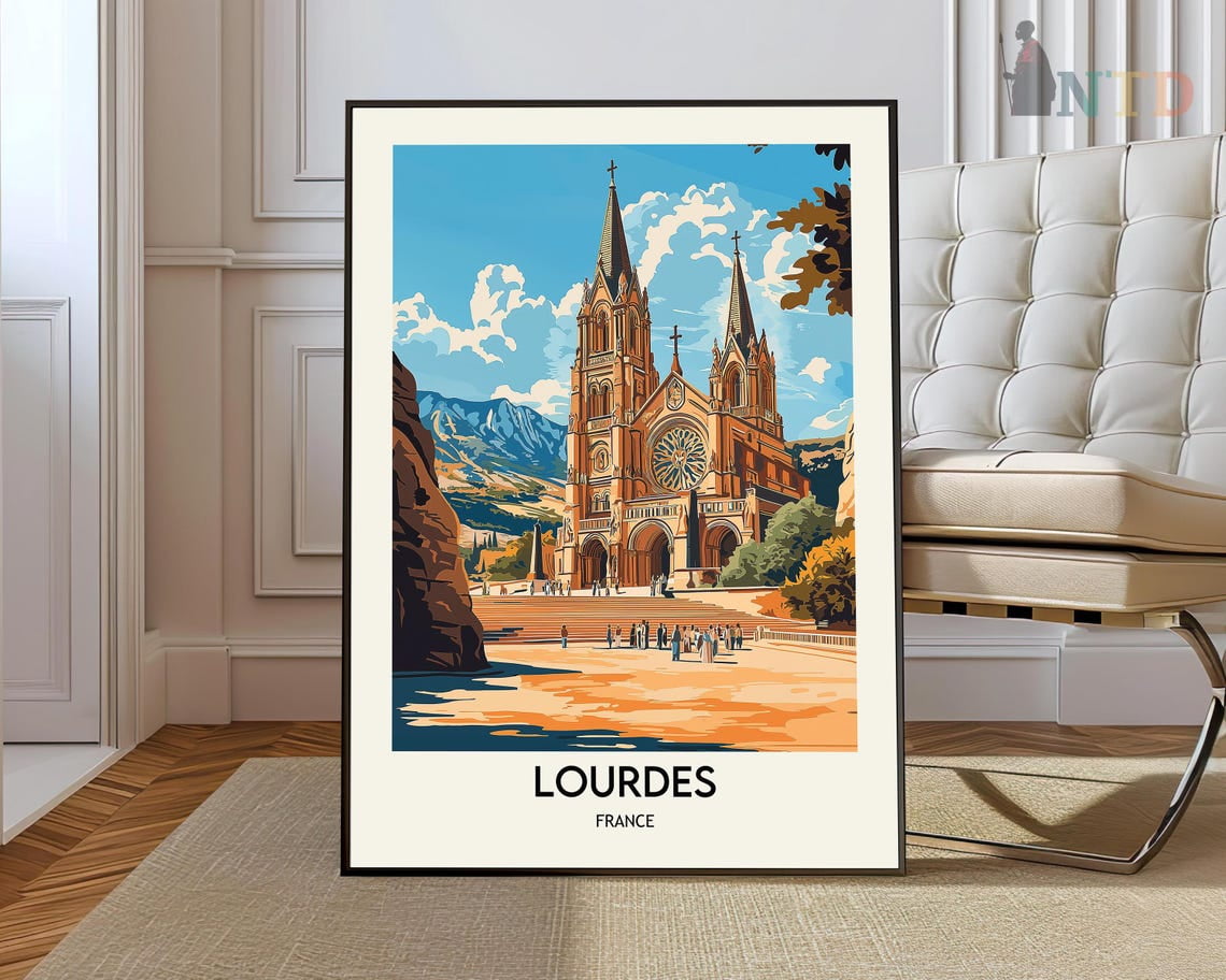 Lourdes Print, Lourdes Wall Art, Lourdes Poster, Lourdes Photo, Lourdes ...