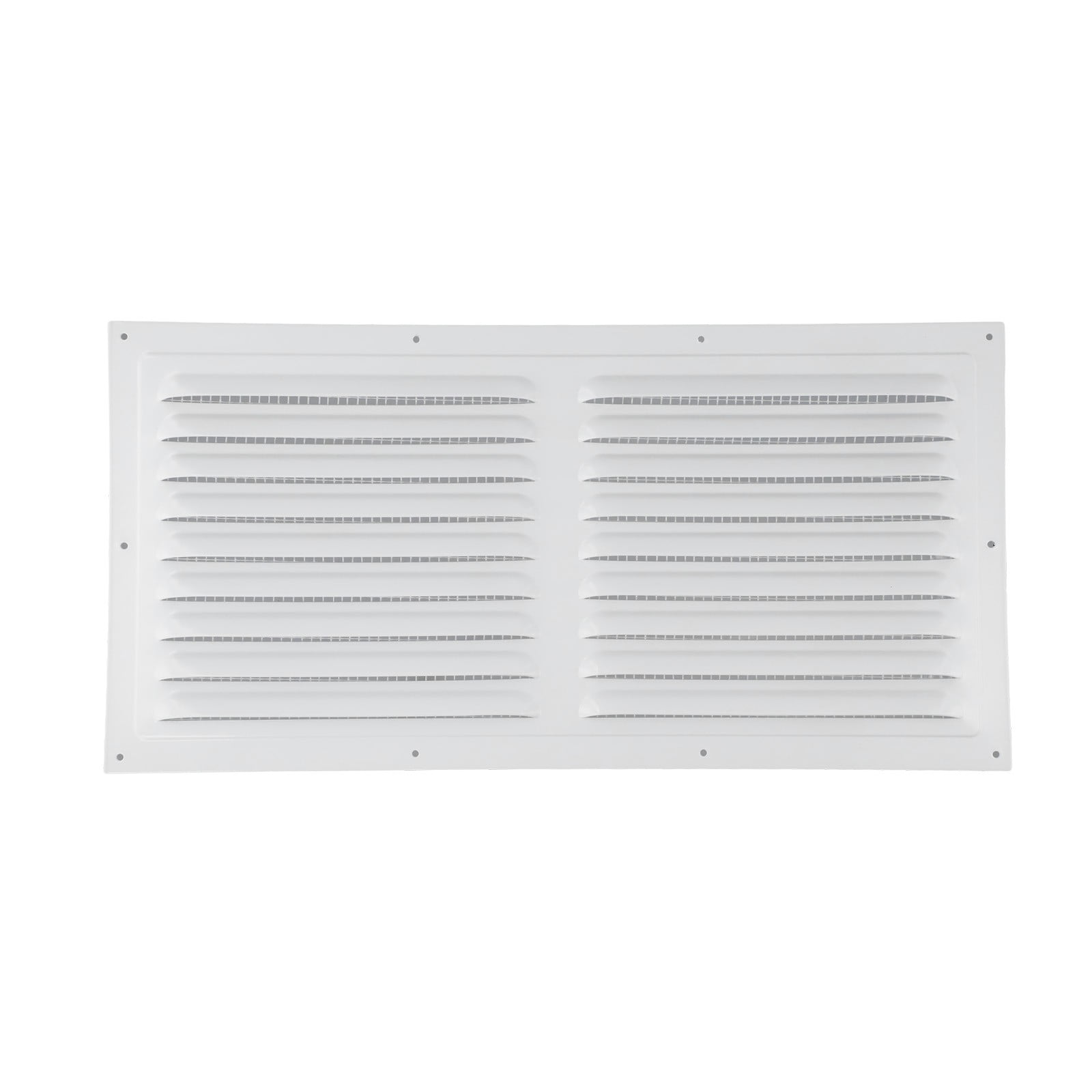 Louver Air Vent Grille Ventilation Cover Aluminum White Wall Grilles ...