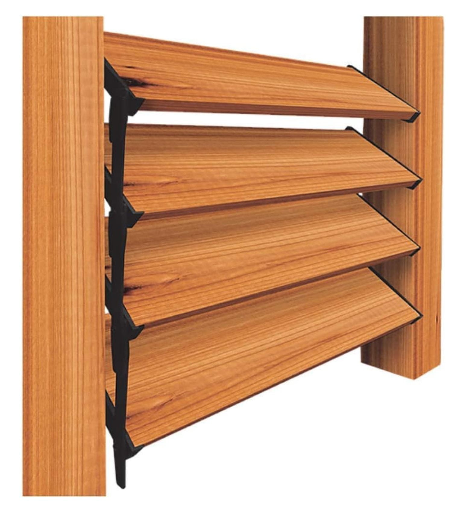 Louver Blinds & Shutter System - Kit (Designed for use of up to " W ...