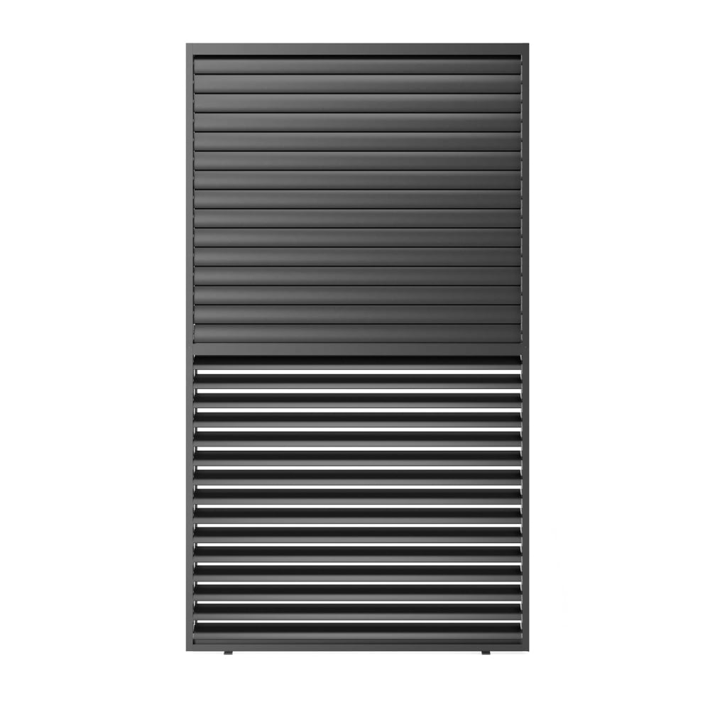 Louver Grille 1/3 10ft aluminum frame & louvers - Walmart.com