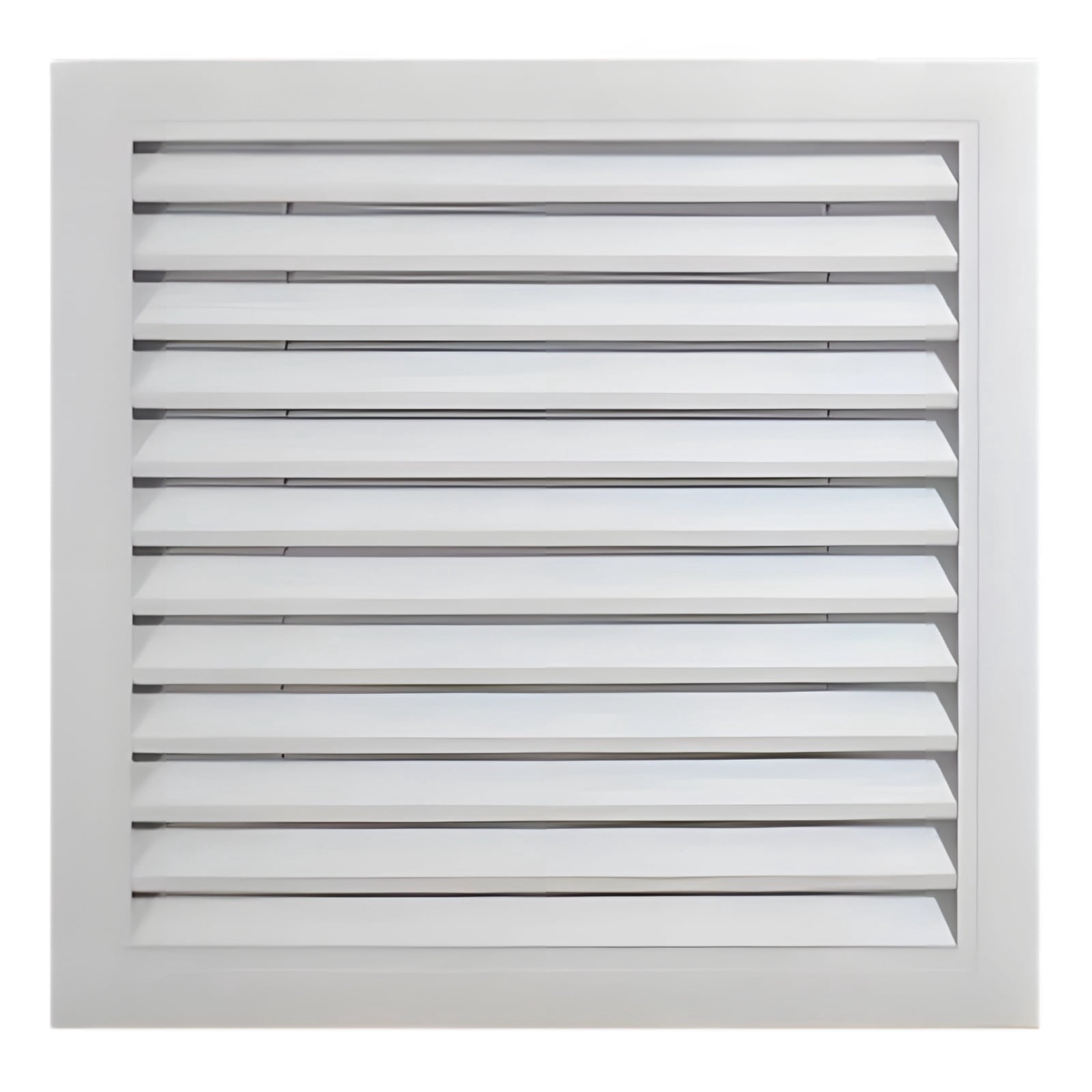 Louvered Vent, 15.7 in / 40 cm Square Aluminum Alloy Wall Air Return ...