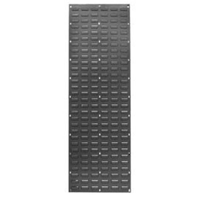 Louvered Wall Panel without Bins - Gray - 18 x 61 in. - Walmart.com