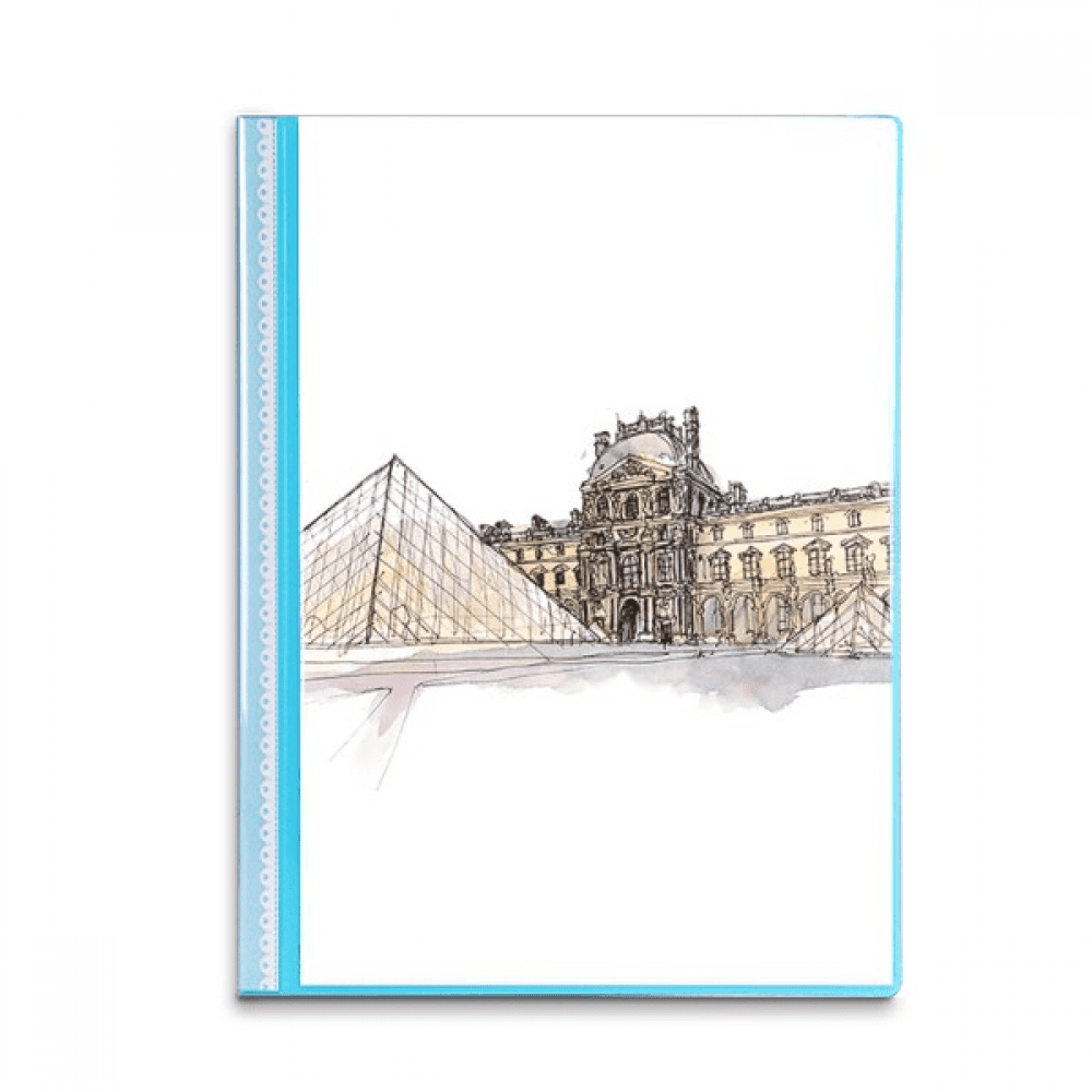 Louvre Museum in Paris France Book Sheet Protectors Portfolio Binder ...