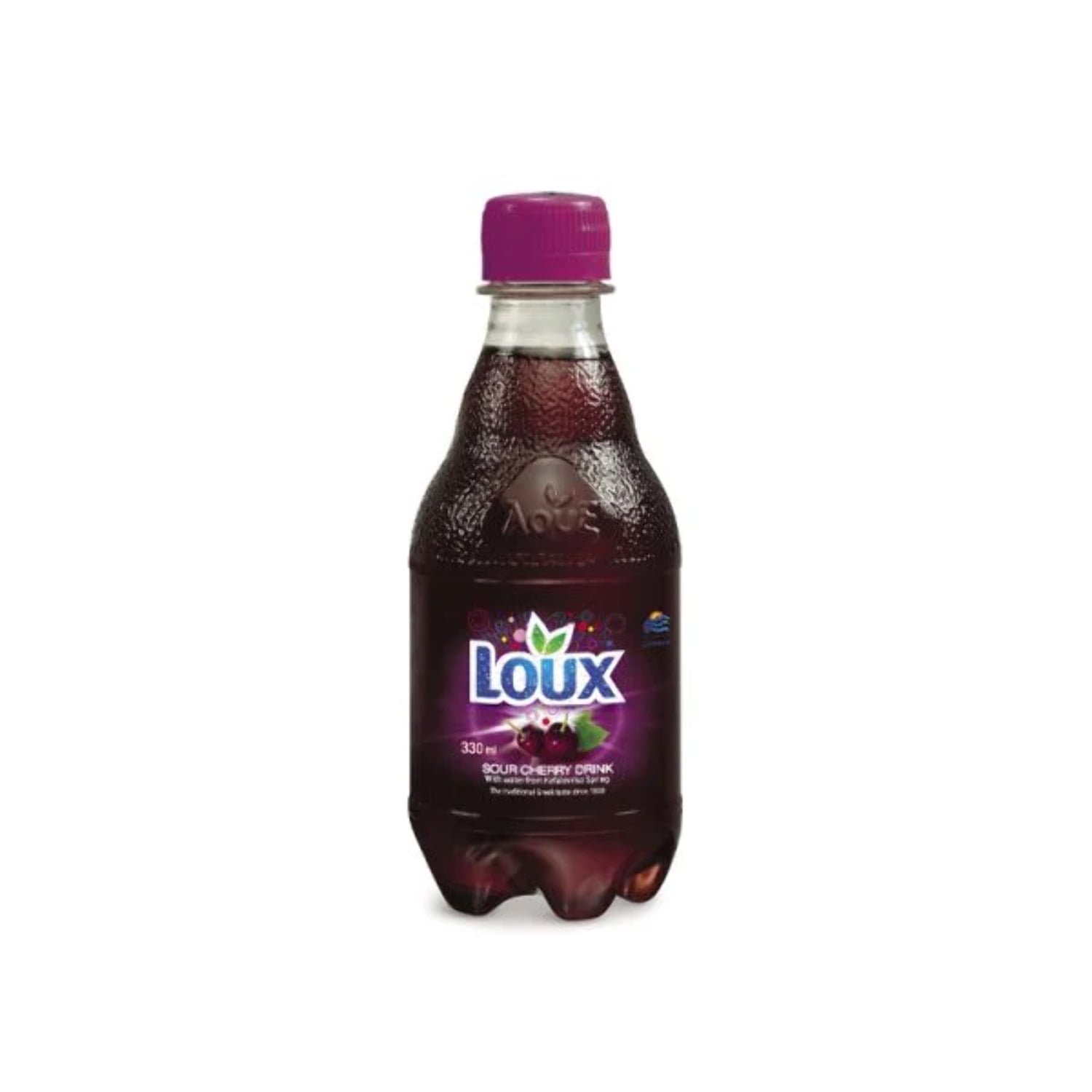Loux Greek Soft Drink Sour Cherry Pack of 12 330ml - Walmart.com