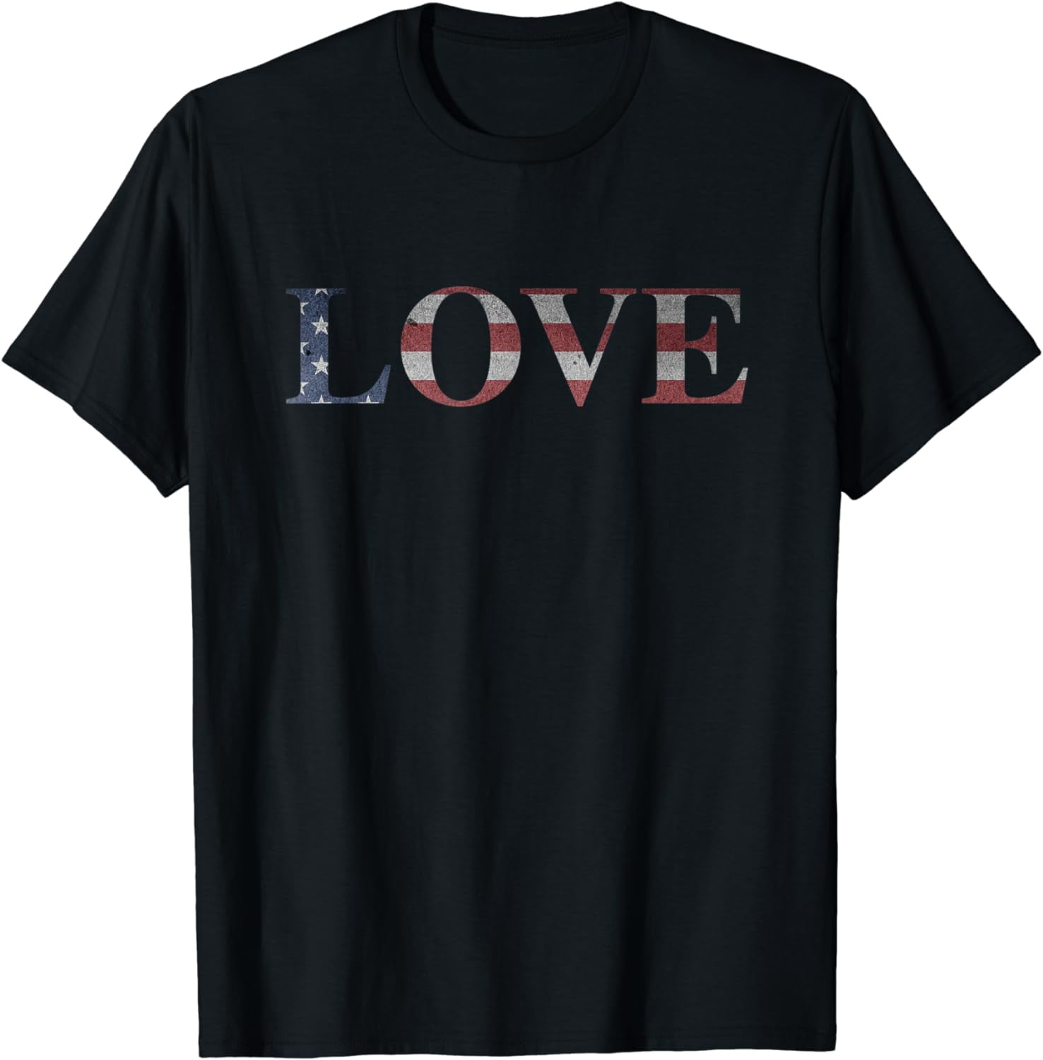 Love 4th Of July Independence Day T shirt Red White And Blue - Walmart.com