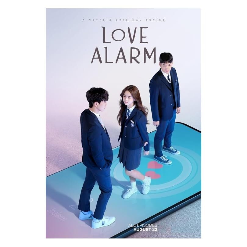 Love Alarm Poster, Korean Drama Series Print South Korean Tv Drama ...