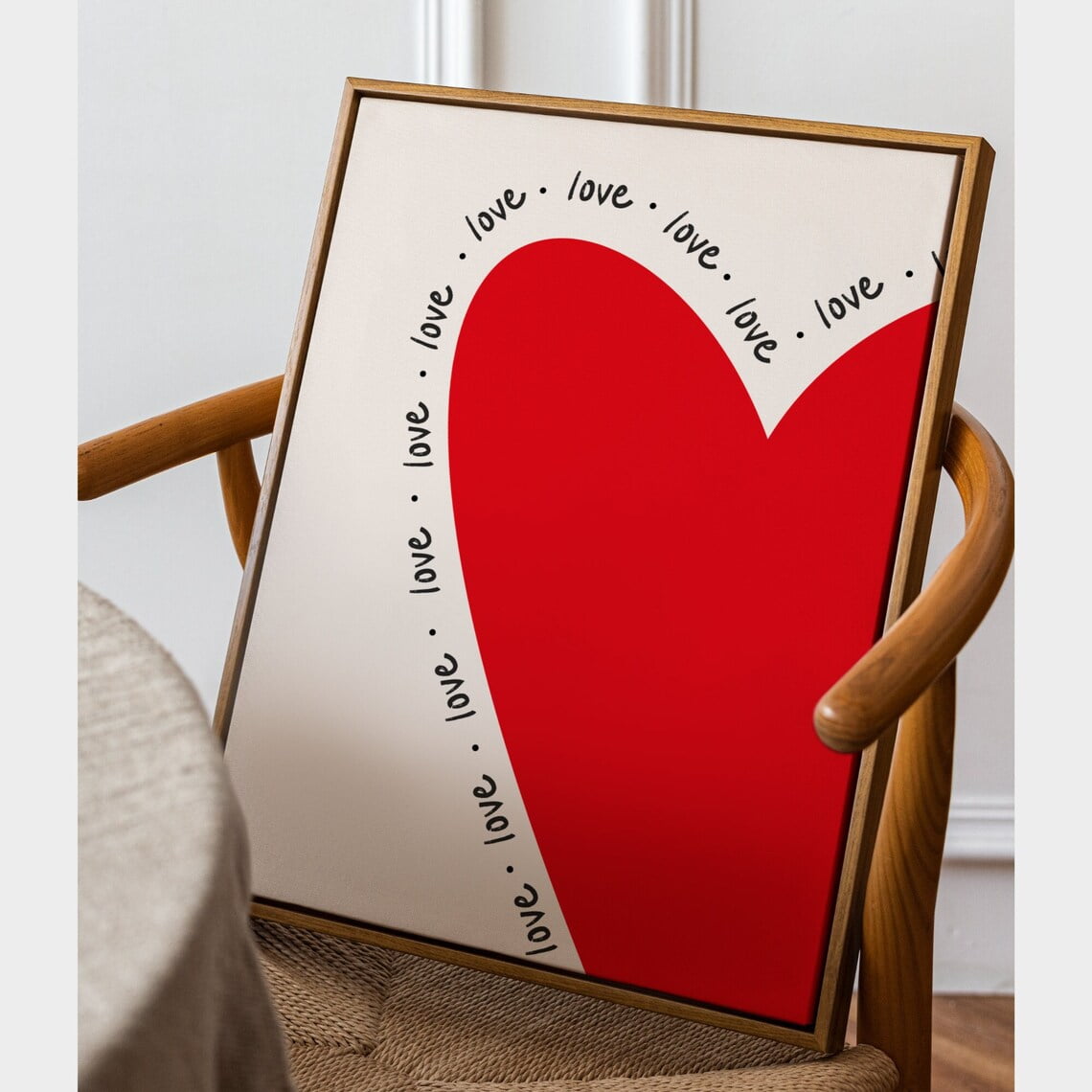 Love Amour Amore Printable Trendy Wall Art Print Funky Eclectic Poster ...