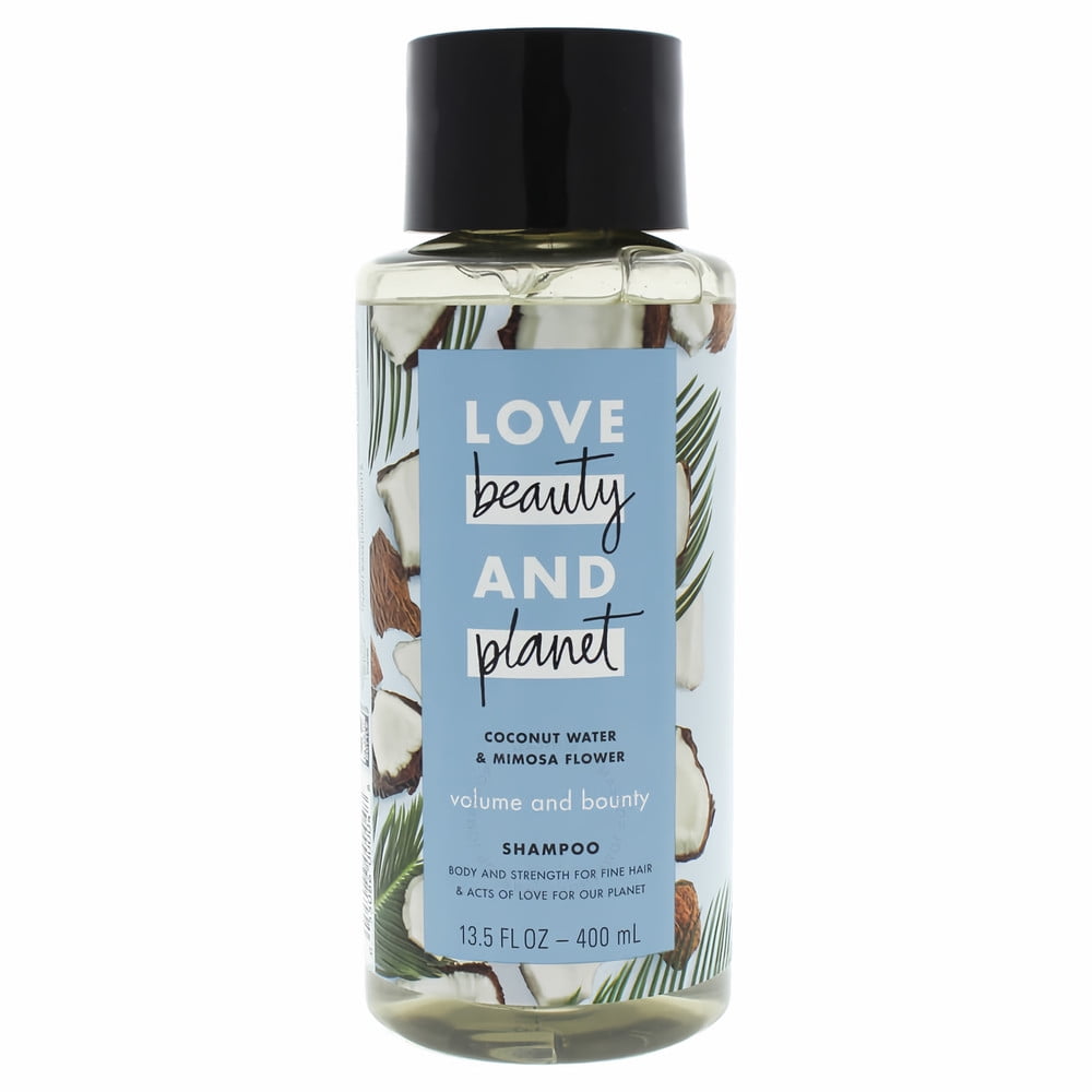 Love Beauty & Planet Coconut Water & Mimosa Flower Shampoo 13.5 fl oz ...