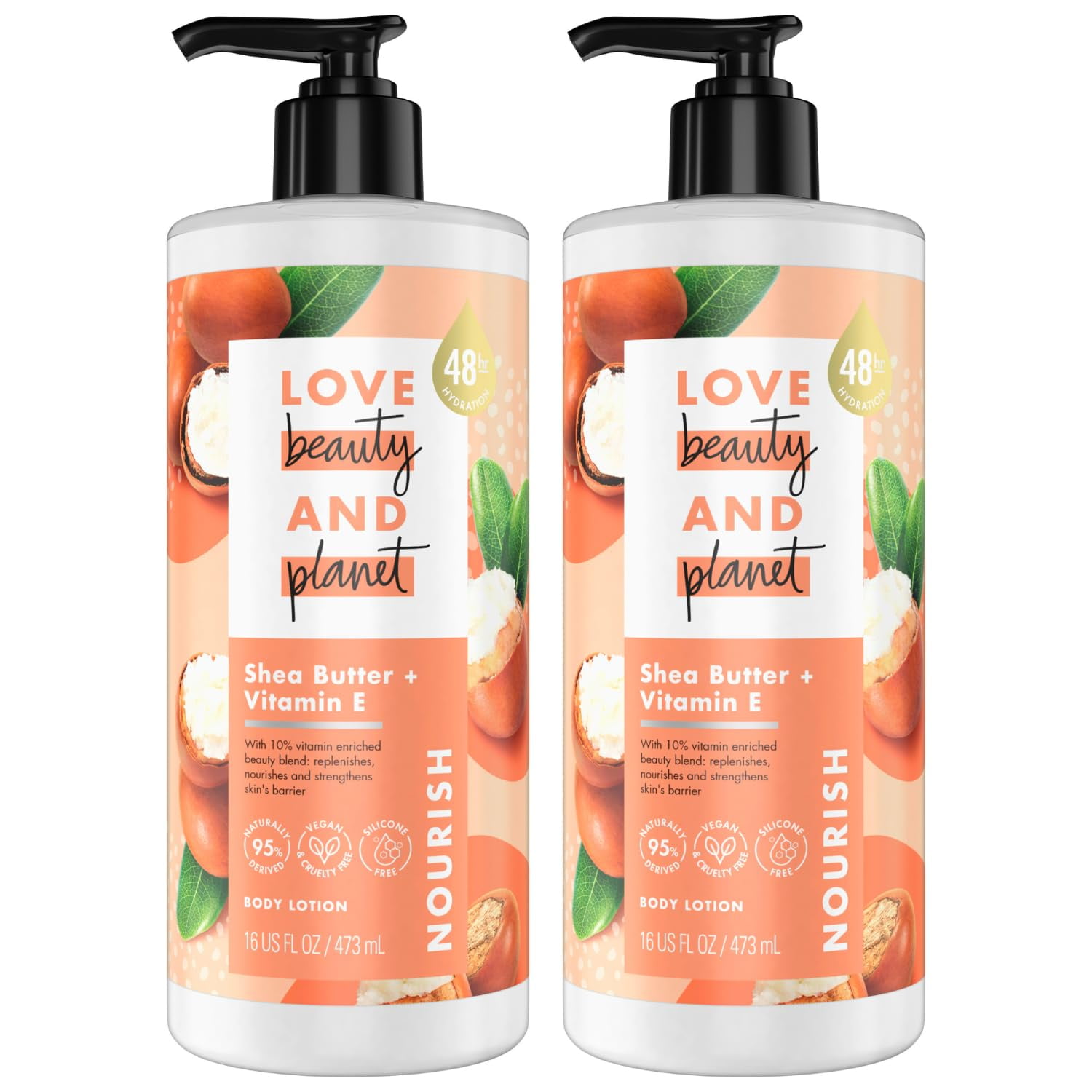 Love Beauty And Planet Lotion - Moisturizing Shea Butter and Vitamin E ...