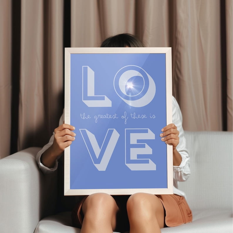 Love Bible Verse Wall Art Prayer Board Printables With Preppy Wall Art ...