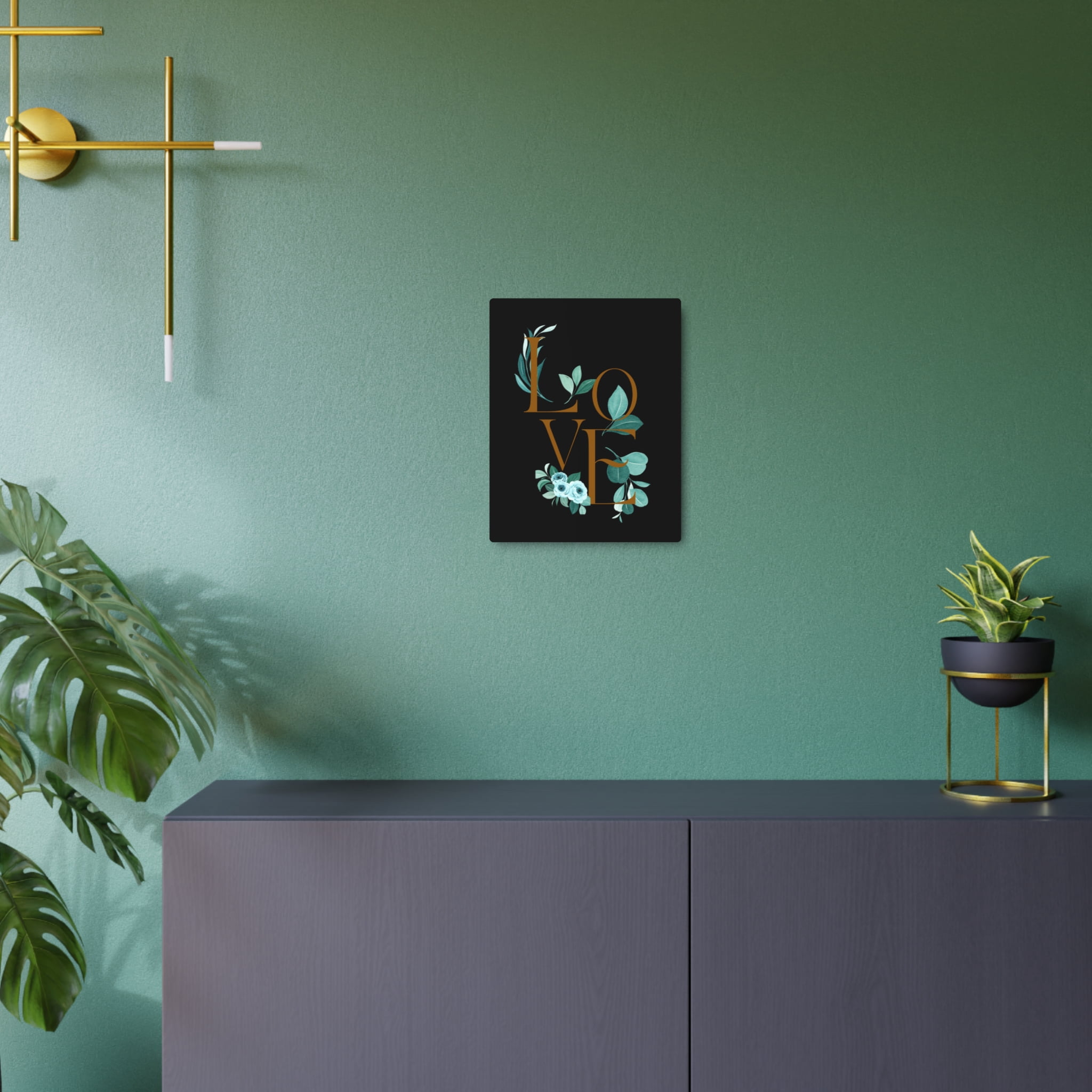 Love Black Metal Wall Art Home Decor, room accents, artwork, metal art ...