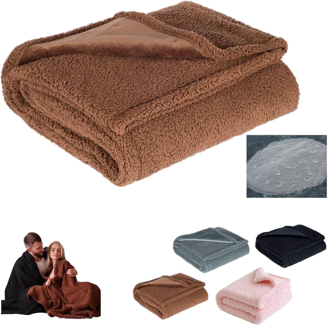 Love Blanket Waterproof for Couples,Washable Stain Proof Twin Intimacy ...